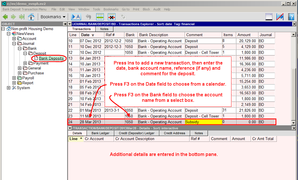 1.12.3.3.2 Creating an EFT File for Pre-authorized Deposits - NewViews ...