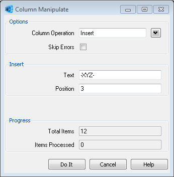 1.8.9 Manipulate Column Value - NewViews 2.38 Manual